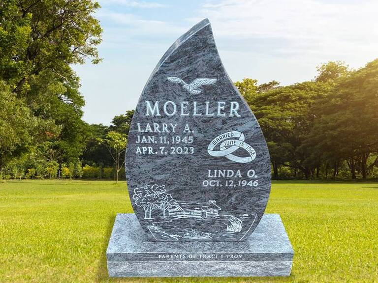 Full Upright and Slant Memorials | Forever Stone Memorials | Forever ...